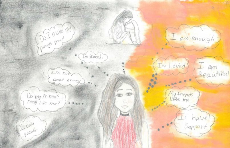 Mind Battle | Texas Mental Health Creative Arts Contest